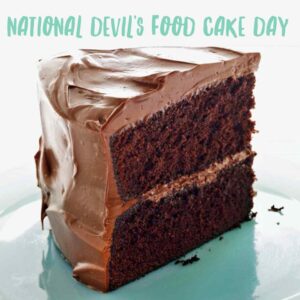 NATIONAL DEVIL’S FOOD CAKE DAY | At Occano, the Sound is a gift we ...